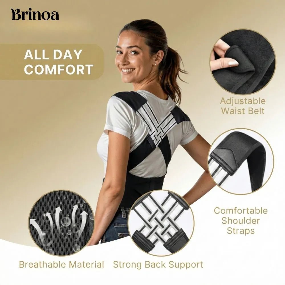 Cerviless Pro™ | Corrects Your Posture and Relieves Back Pain – Brinoa